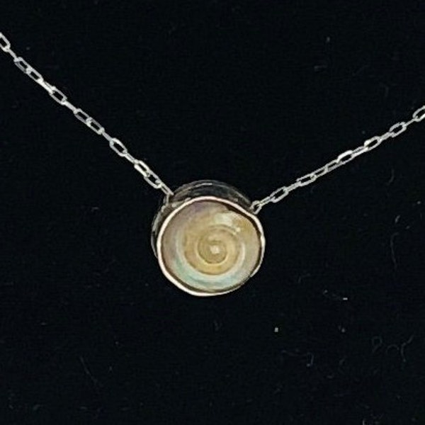 Snail Shell Necklace - Etsy
