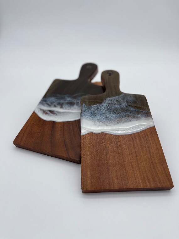 Ocean Wave Serving Boards Set of Two - Etsy