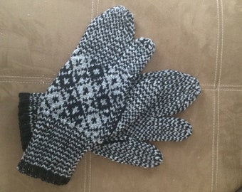 Newfoundland Mittens. Hand Knit Mittens. Wool Mitts. - Etsy