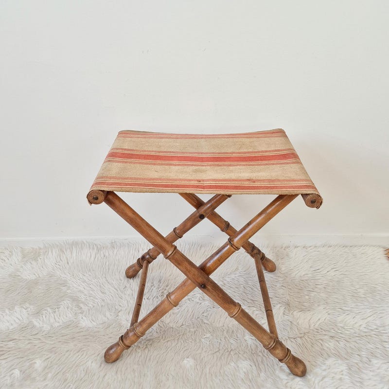Folding Stool Canvas - Etsy