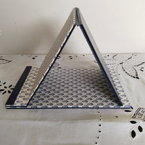 Blue Cardboard Lectern, Book Holder, Magazine Rack - Etsy