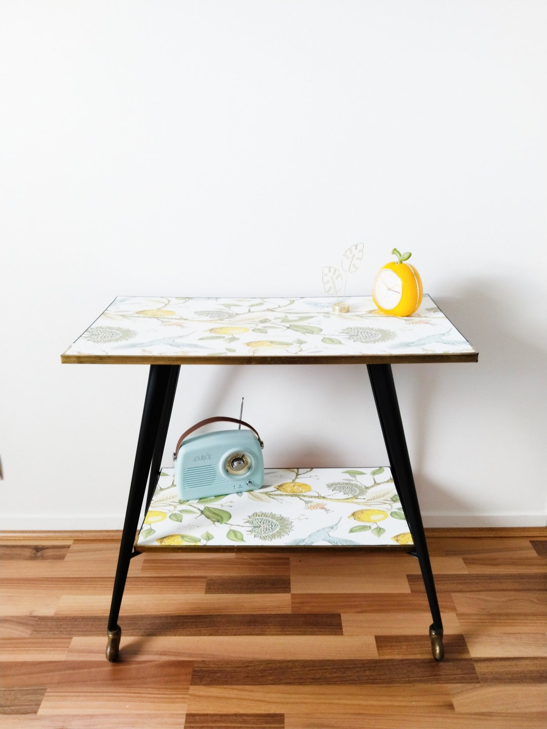 Vintage TV Table, Side Table, Console, Dressing Table, Desk, Redesigned ...