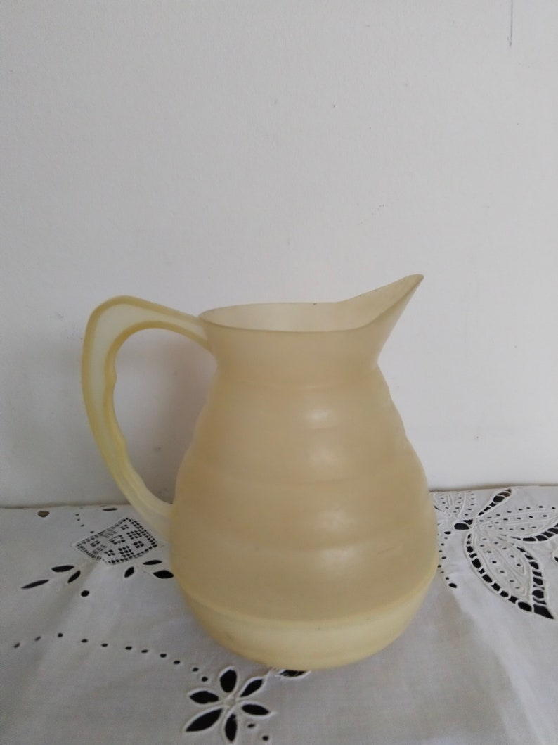 Vintage Beige Plastic Canteen Pitcher, 1950s - Etsy