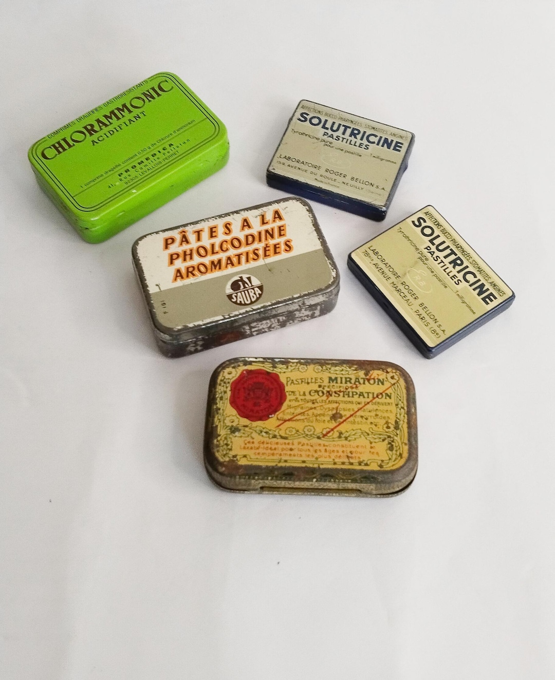 Boites anciennes de médicaments , Solutricine , vintage - Etsy France