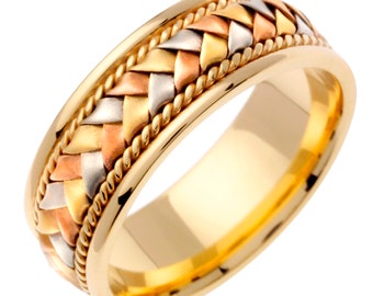 Tri Color Rings - Etsy