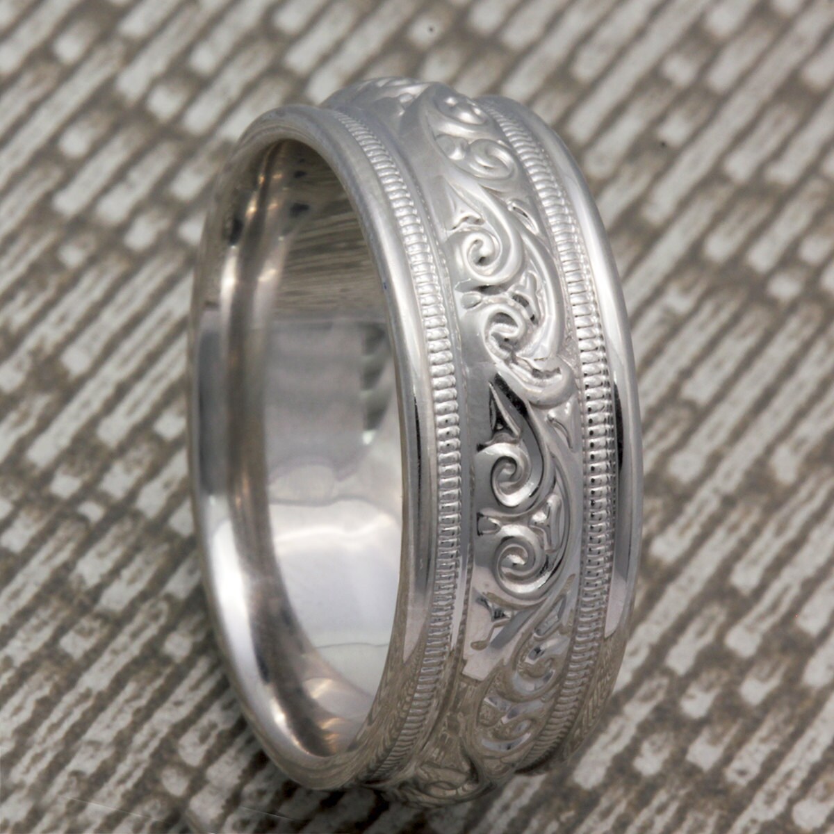 Designer Hand Crafted Paisley Design, Hand Etched, Hand Crafted ...