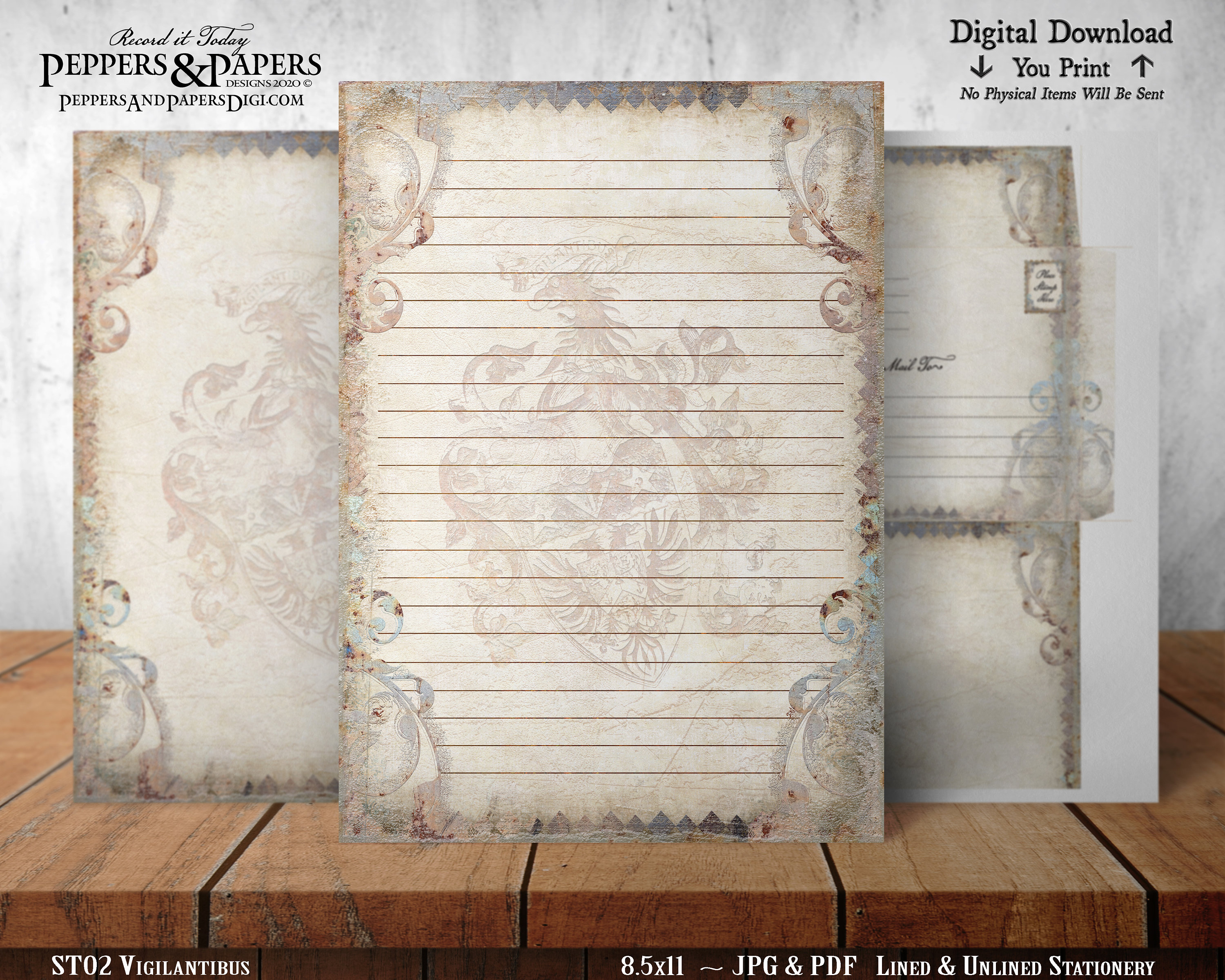 Printable Gothic Stationary Oh So Beautiful Paper A Celebration Of