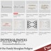 Family Tree Hourglass Pedigree, YOU PRINT, Editable Ancestry Chart ...