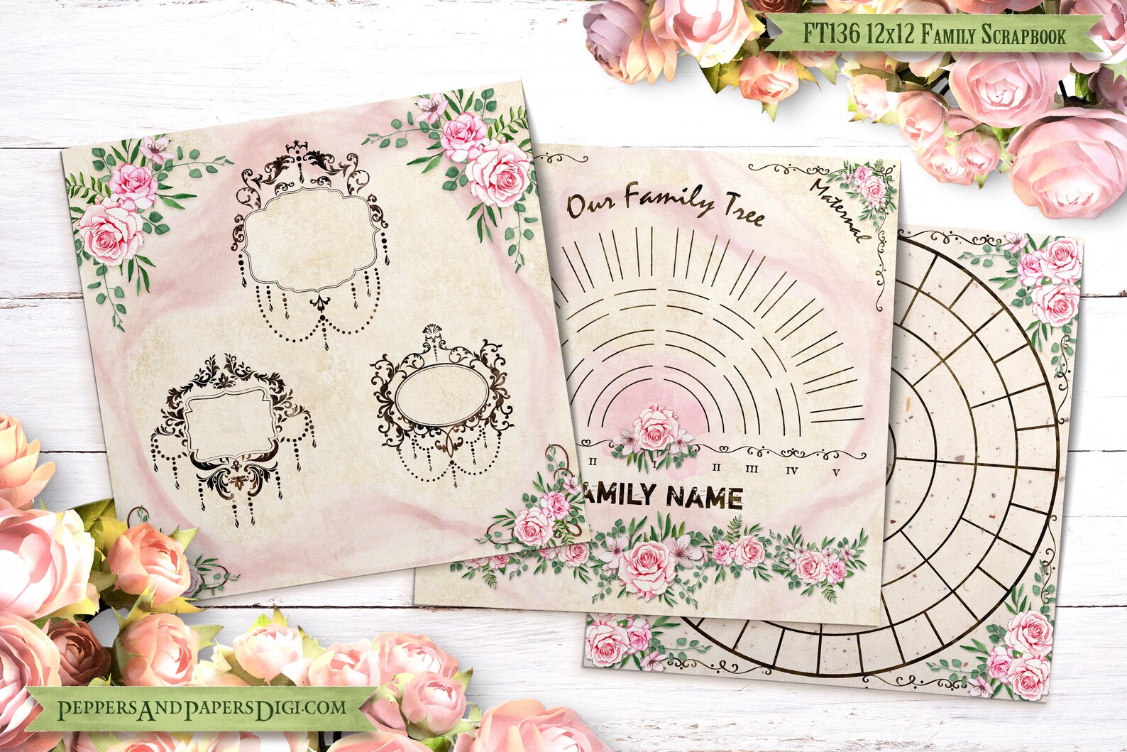 Family Tree Workbook, Genealogy Forms, Ancestry Record Keeping, 50 Page ...