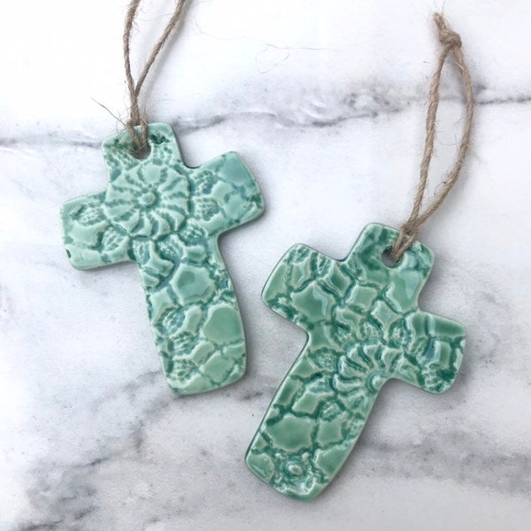 Pottery Cross - Etsy