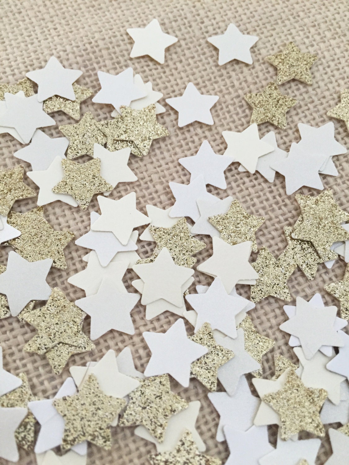 Twinkle Twinkle Little Star Gold Glitter Confetti Star | Etsy
