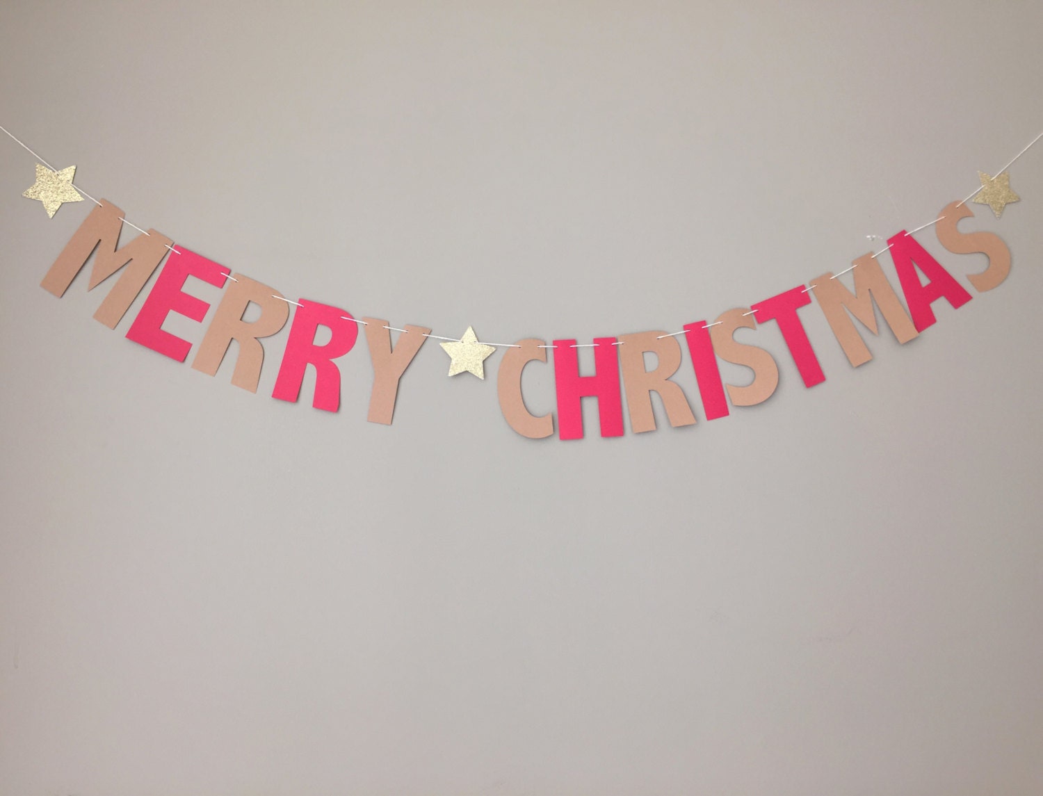 Merry Christmas Banner, Holiday Banner, Christmas Decorations, Holiday ...