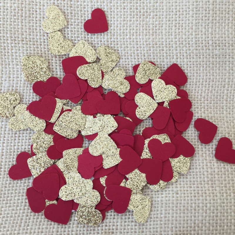 Heart Confetti - Etsy