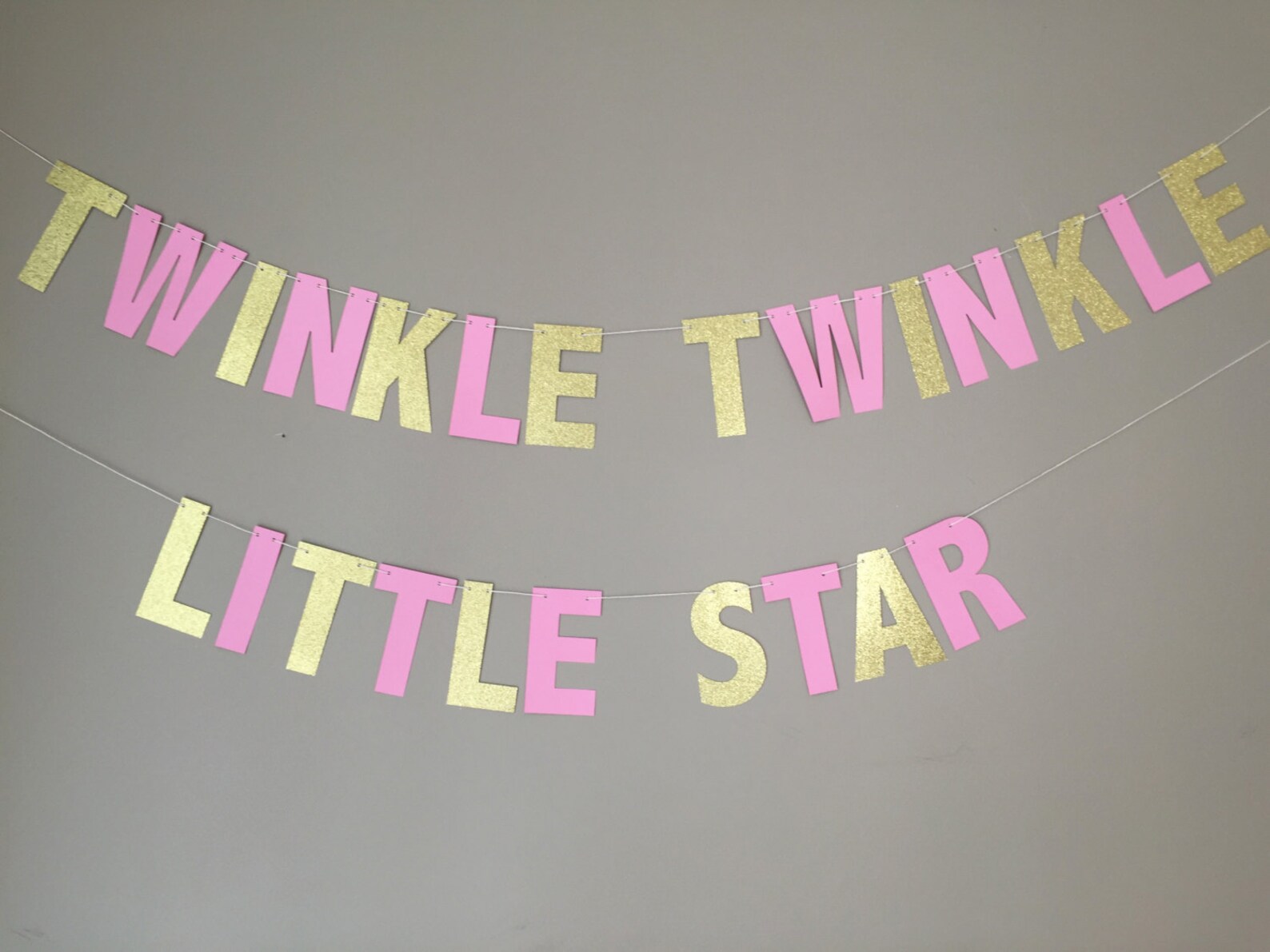 Twinkle Twinkle Little Star Banner First Birthday Baby | Etsy