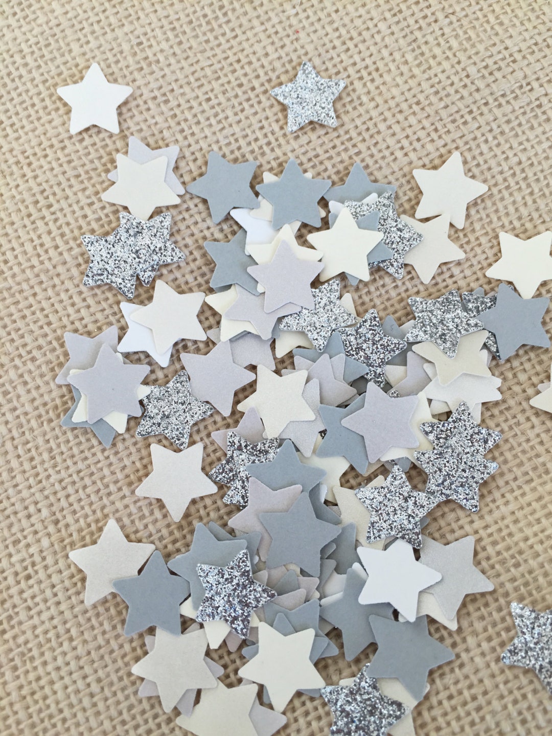 Twinkle Twinkle Little Star Silver Glitter Confetti,baby Shower ...