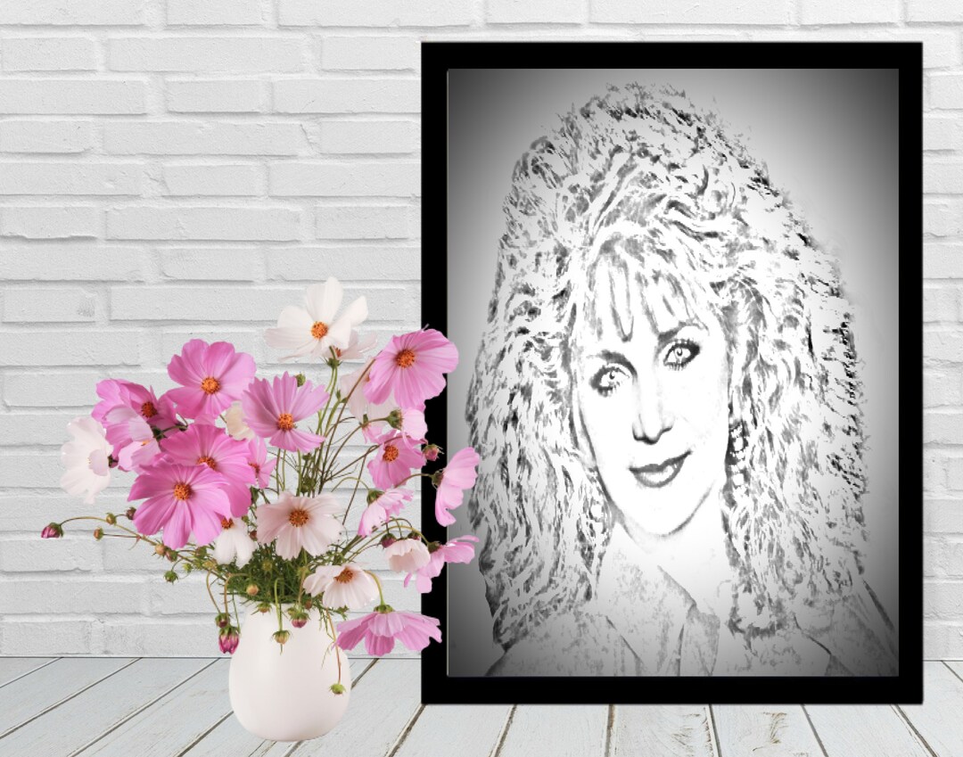 Barbara Mandrell Sketch Printable, Barbara Mandrell Drawing Printable ...