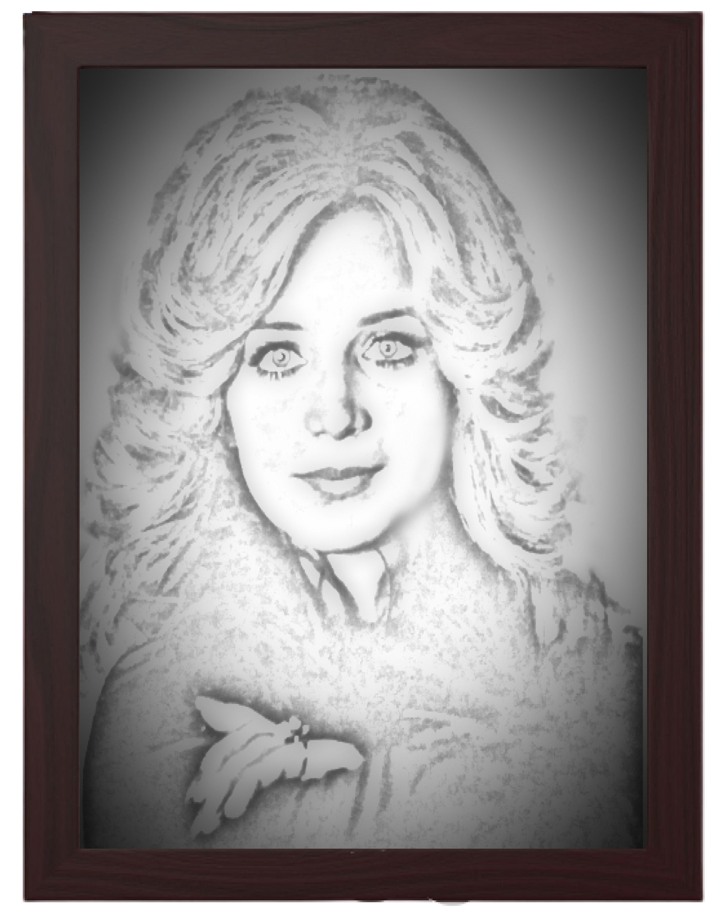 Barbara Mandrell Sketch Printable, Barbara Mandrell Drawing Printable ...