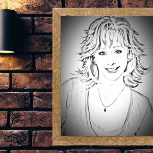 Reba Mcentire Sketch Printable, Reba Mcentire Drawing Printable ...
