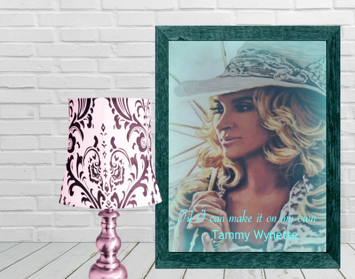Tammy Wynette Portrait Printable Tammy Wynette Fan Art, Country Music ...