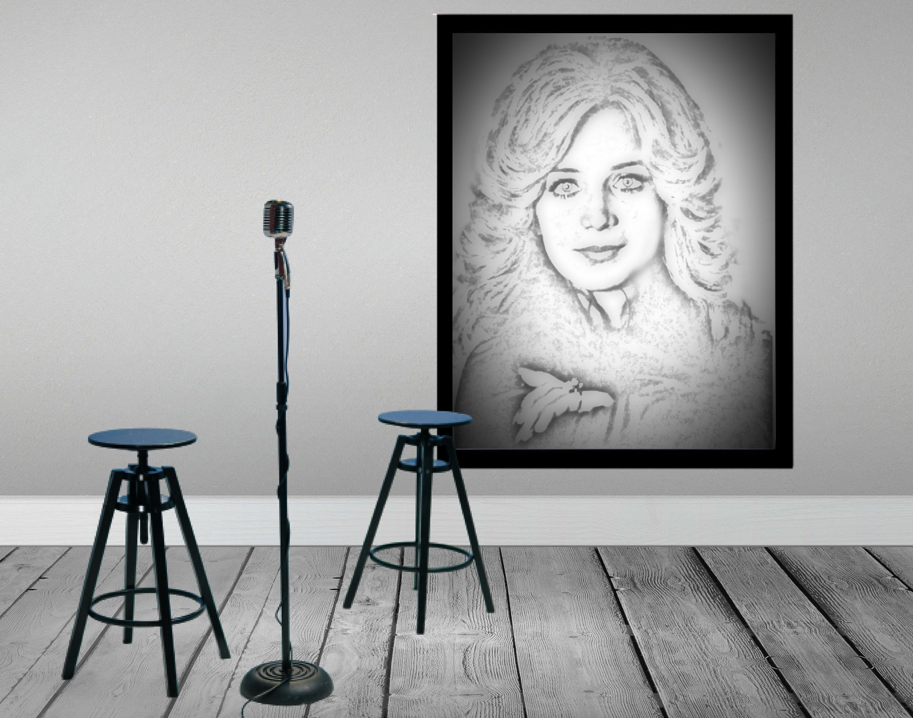 Barbara Mandrell Sketch Printable, Barbara Mandrell Drawing Printable ...