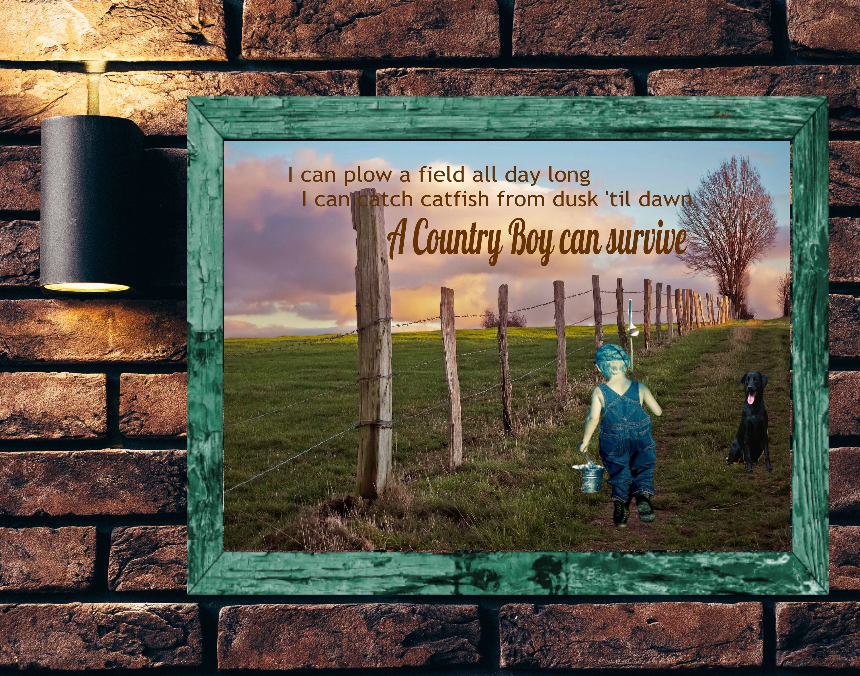 A Country Boy Can Survive Printable Hank Williams Jr Print - Etsy UK