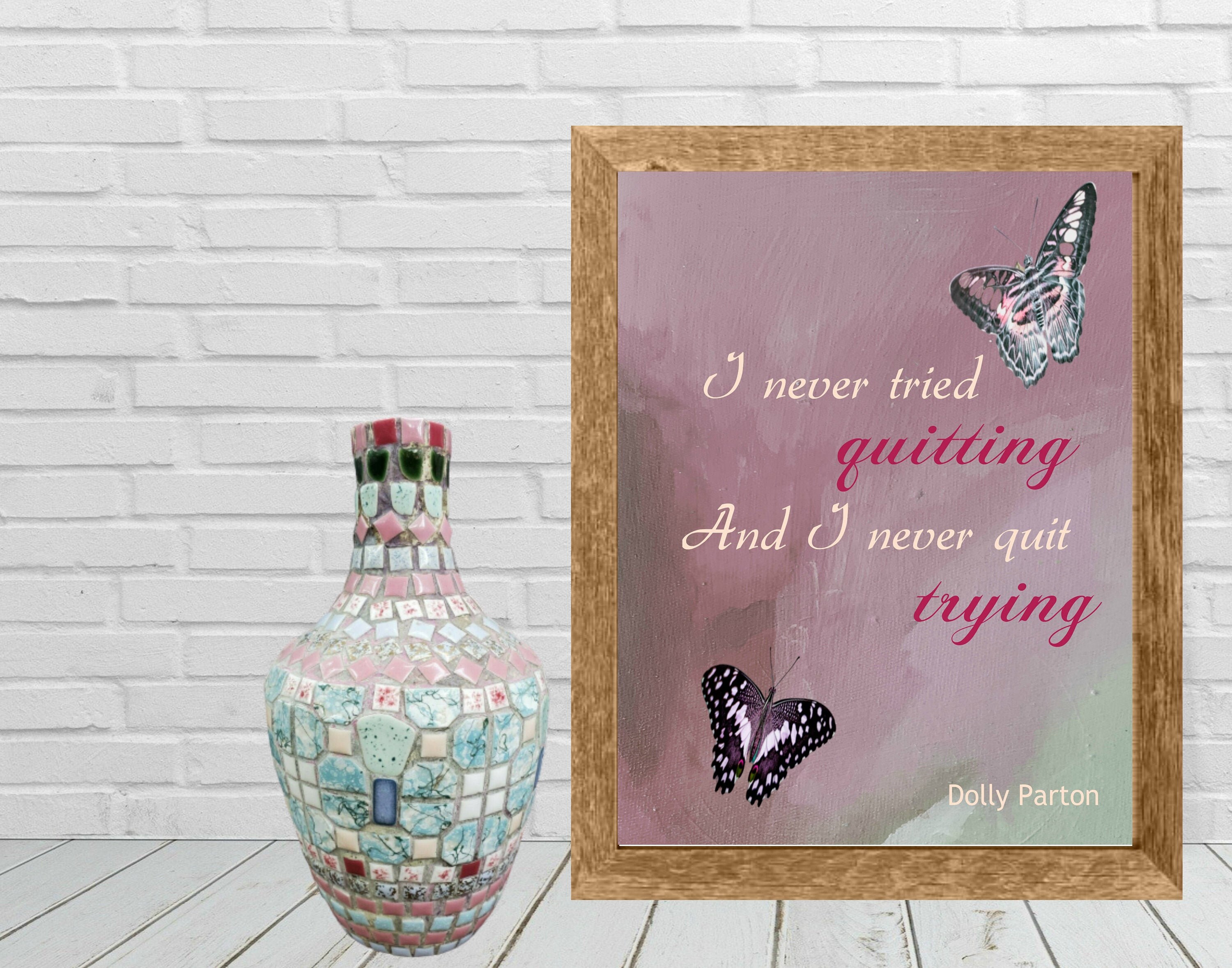 Dolly Parton Quote Printable Inspirational Wall Art - Etsy UK