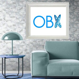 Outer Banks NC Digital Beach Printable, Outer Banks Surfboard Beach ...