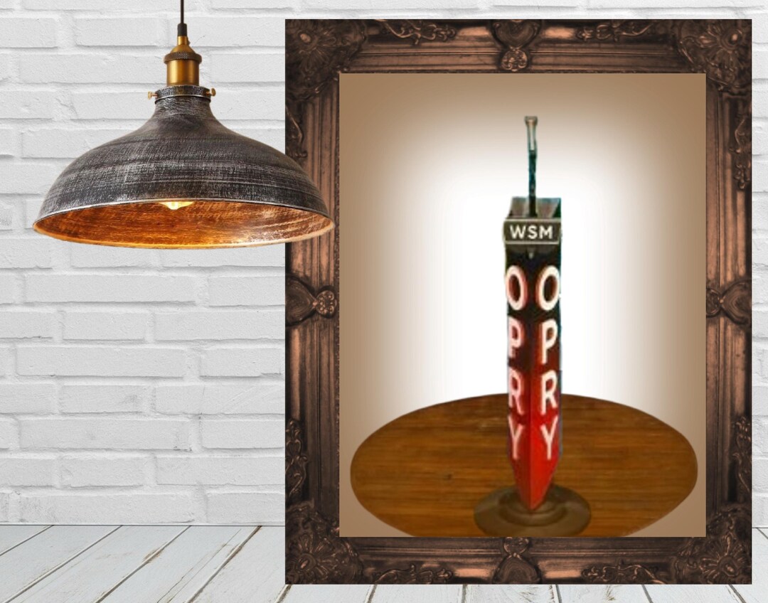 Grand Ole Opry Mic Stand in Circle Printable, Grand Ole Opry New ...