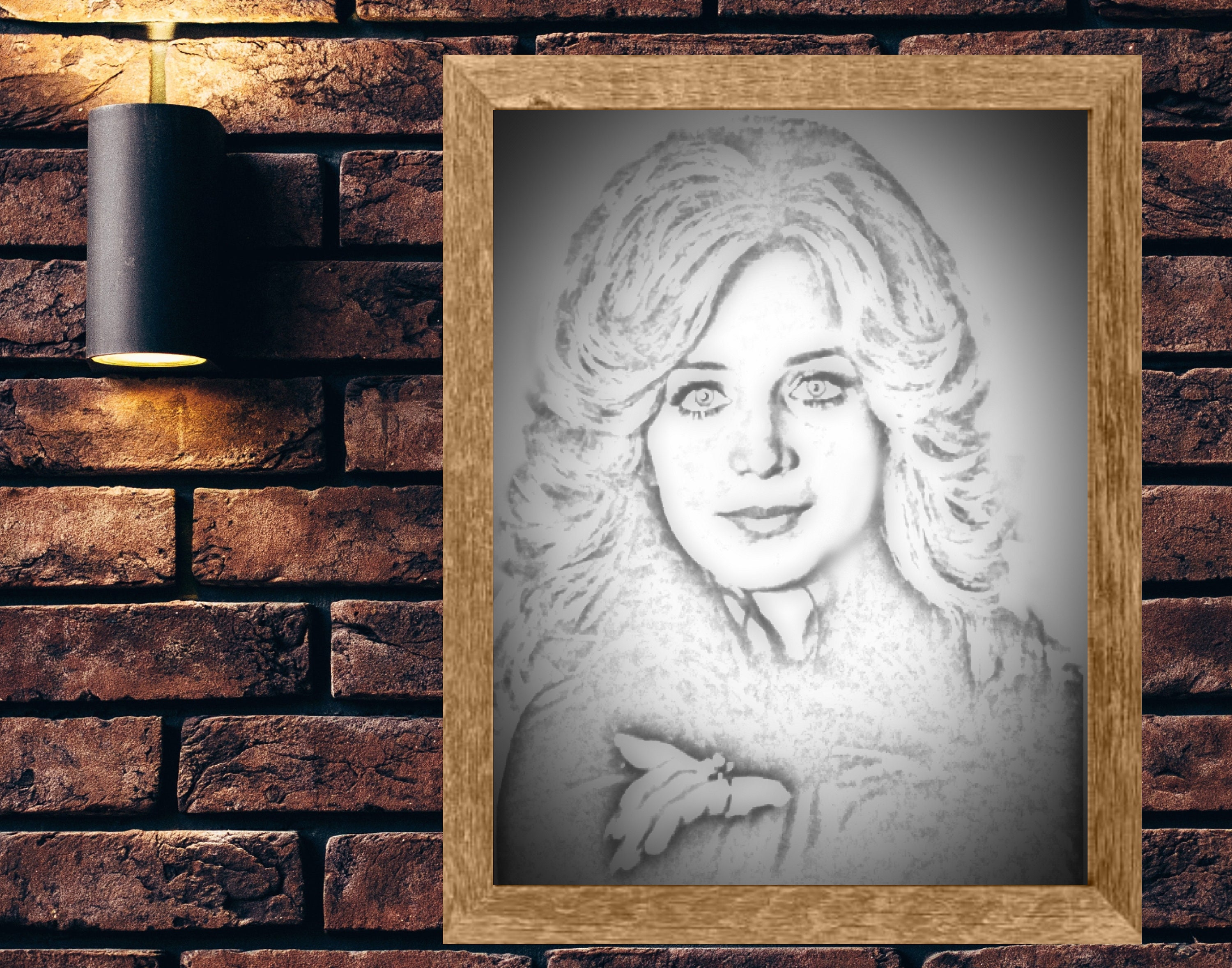 Barbara Mandrell Sketch Printable, Barbara Mandrell Drawing Printable ...