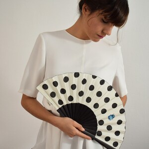 Hand Fan Print Polka Dots- Egyptian Beetle- Artisan Hand Fans - FREE ...