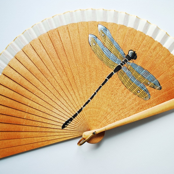 Wooden Hand Fan - Etsy