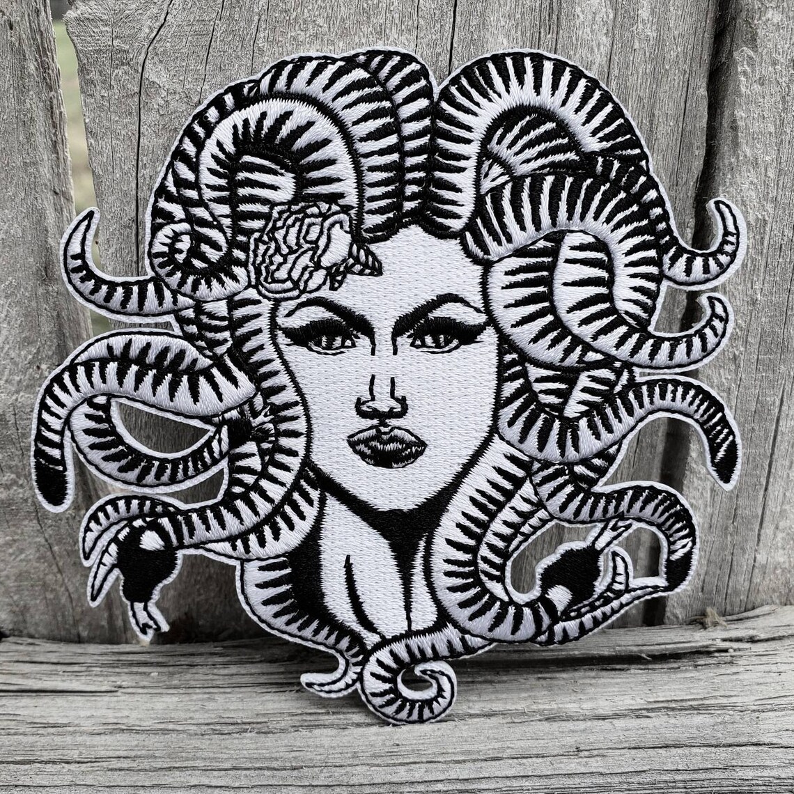 Medusa Patch - Etsy