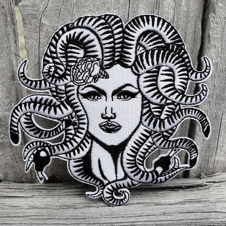 Medusa Patch - Etsy