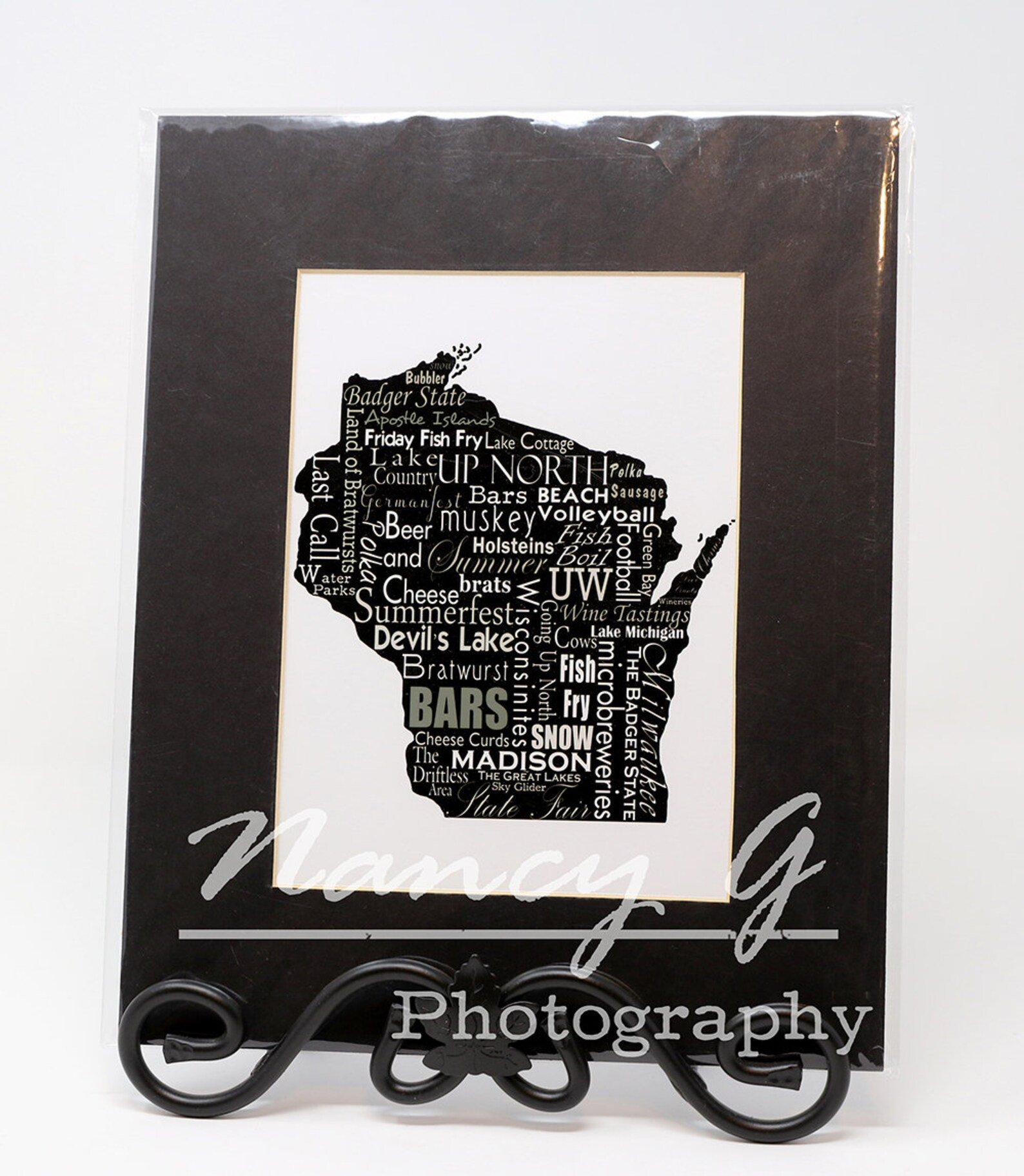 Wisconsin Slogans, Word Art, Typography, Map, Wisconsin, Wisconsin ...