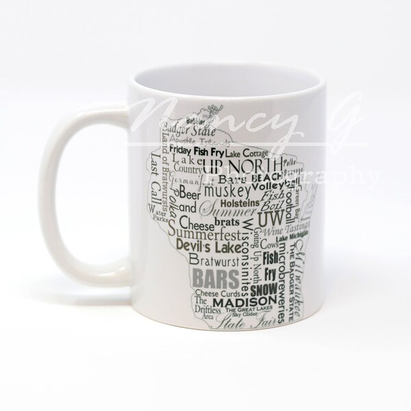 Wisconsin Coffee Mug - Etsy