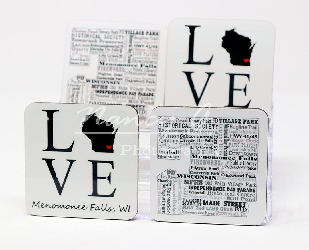 Coaster, Coasters Set, Menomonee Falls, Wisconsin, Room Décor, Decor ...