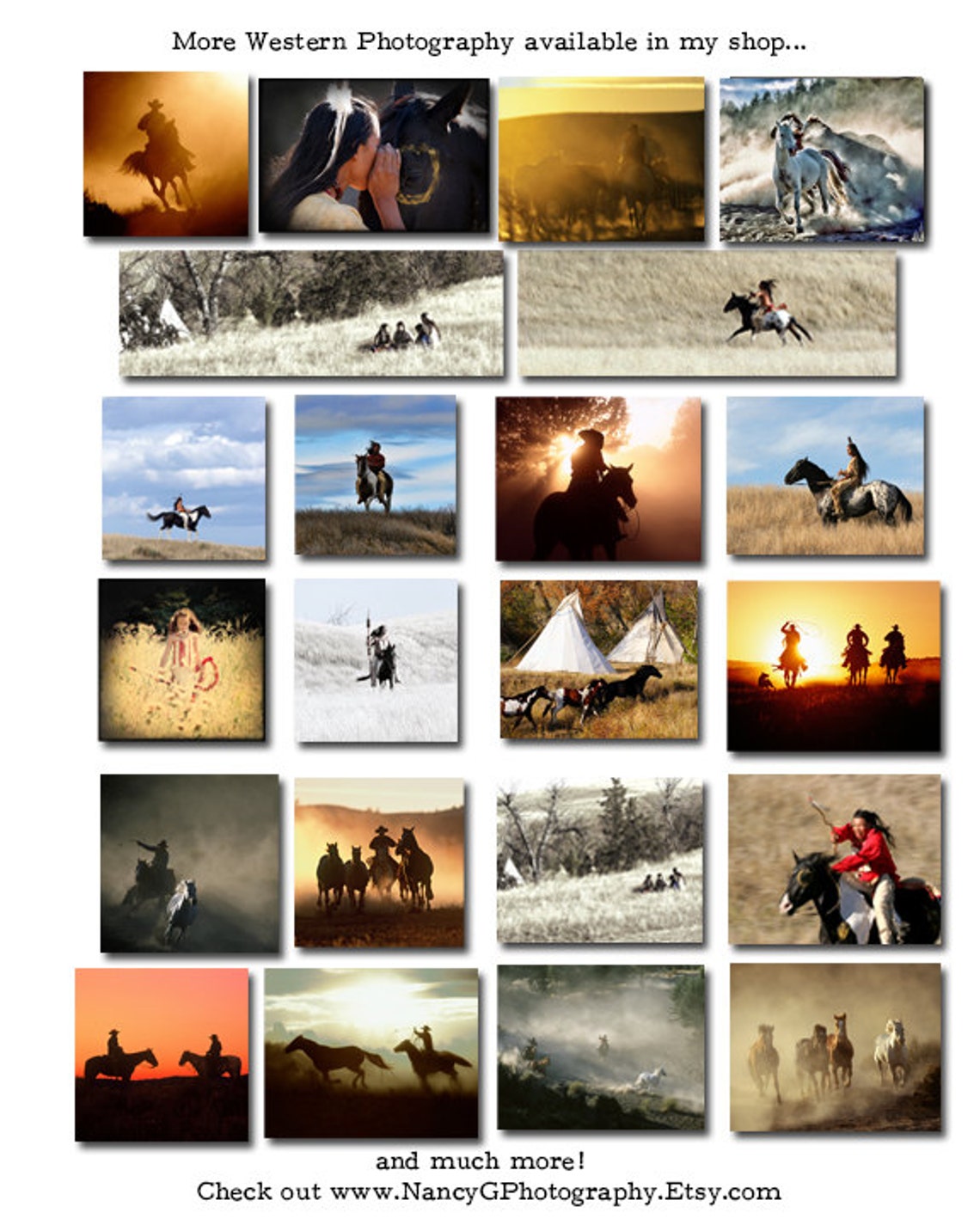 Cowboy Print Western Print Cowboy Horseback 8x10 Print | Etsy