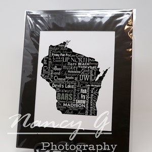 Wisconsin Slogans, Word Art, Typography, Map, Wisconsin, Wisconsin ...