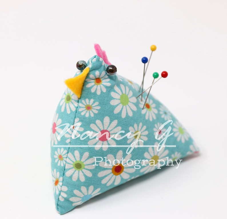 Chicken Pin Cushions, Pin Cushion, Stuffed Rice Bag, Animal, Farm ...