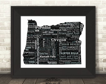 Missouri Slogans, Word Art, Typography, Map, Missouri Print, MO, Fine ...