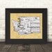Washington State Slogans, Word Art, Typography, Map, Washington ...