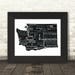 Washington State Slogans Wazzu Word Art Typography Map - Etsy