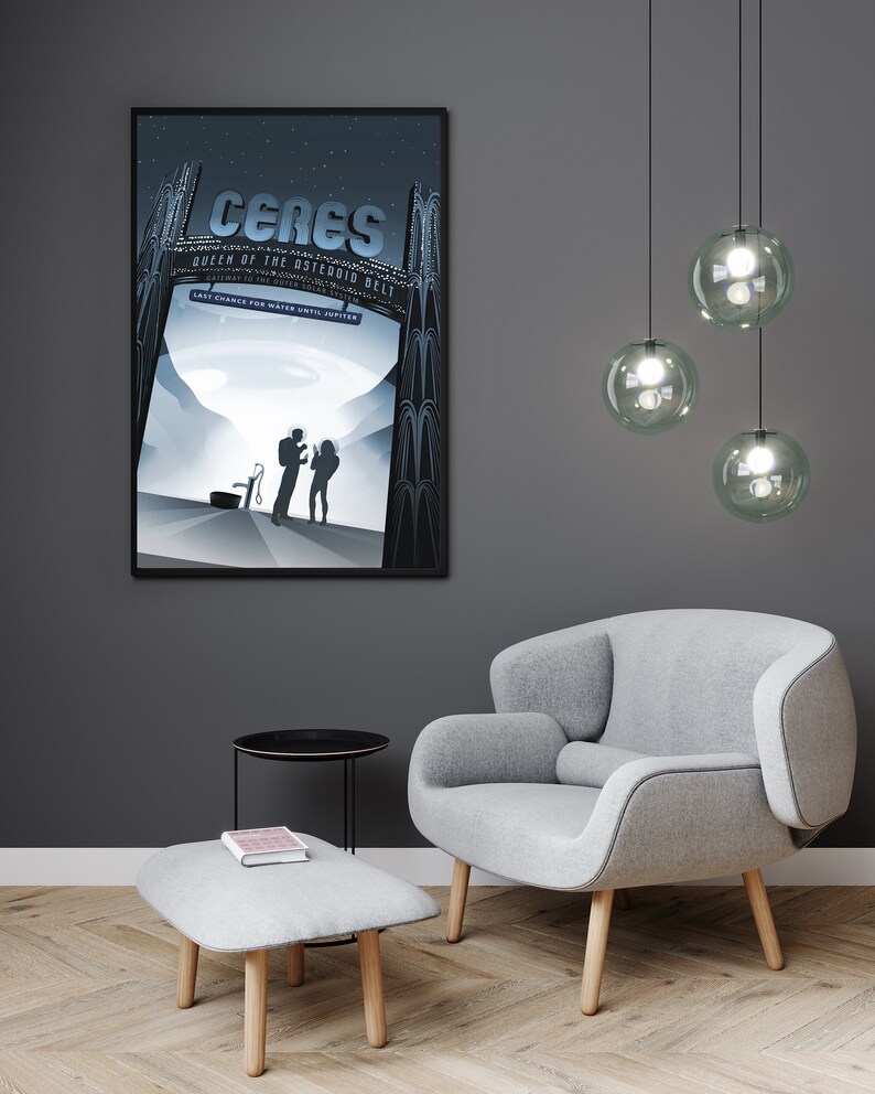 Nasa Posters Visit Ceres Printable Files Digital Wall Art - Etsy