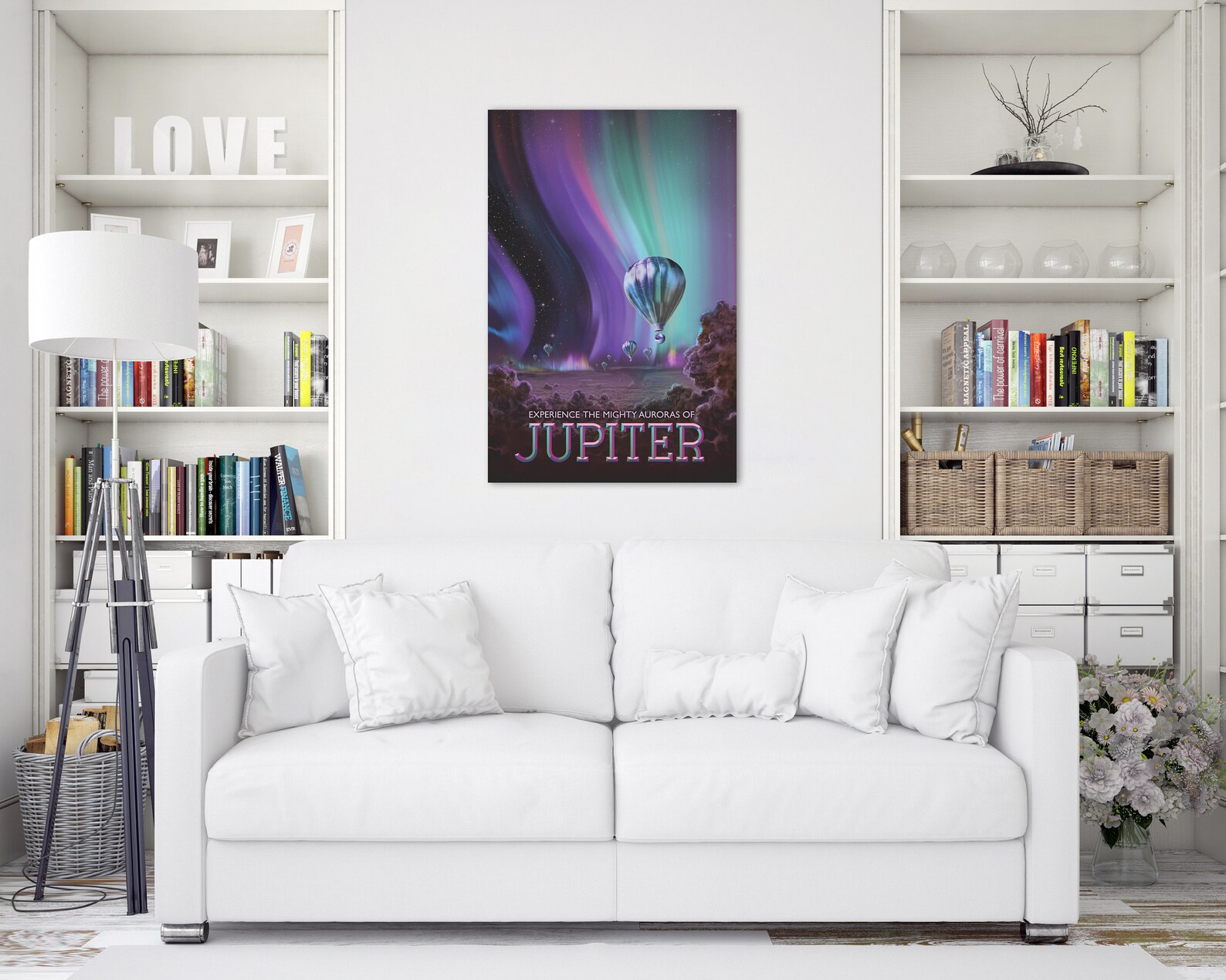 Nasa Posters, Visit Jupiter - Printable File, Digital Wall Art, Vintage ...