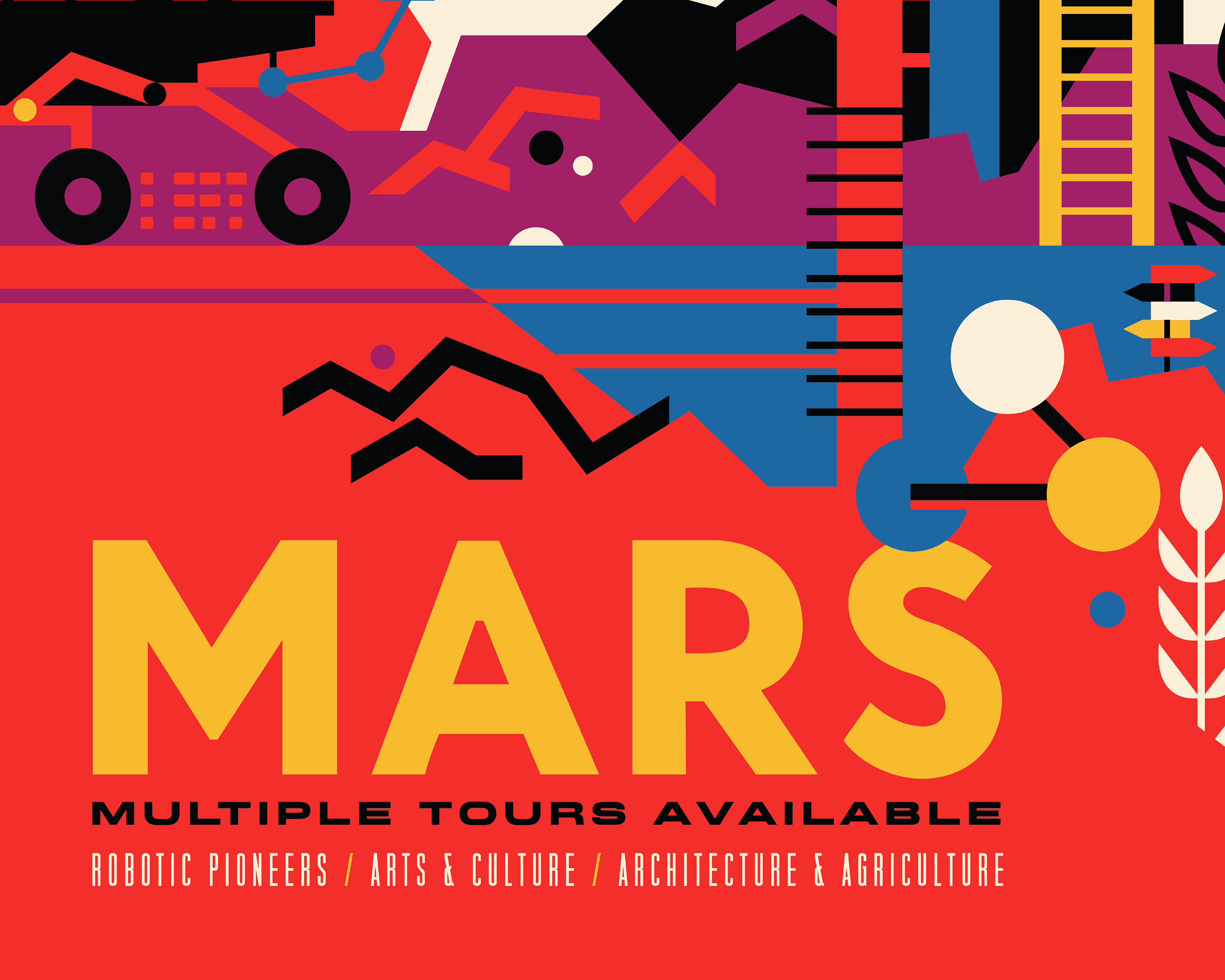 Nasa Posters Visit Mars Printable File Digital Wall Art - Etsy