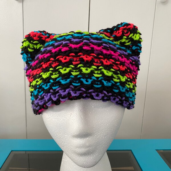Multi Color Cat - Etsy