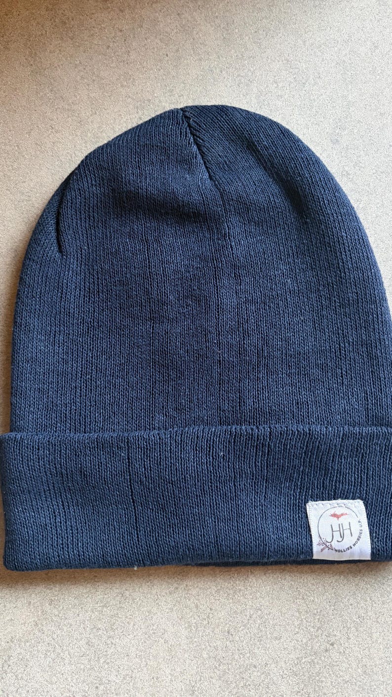 Knit Beanie Hat With Embroidered Upper Peninsula of Michigan Including ...
