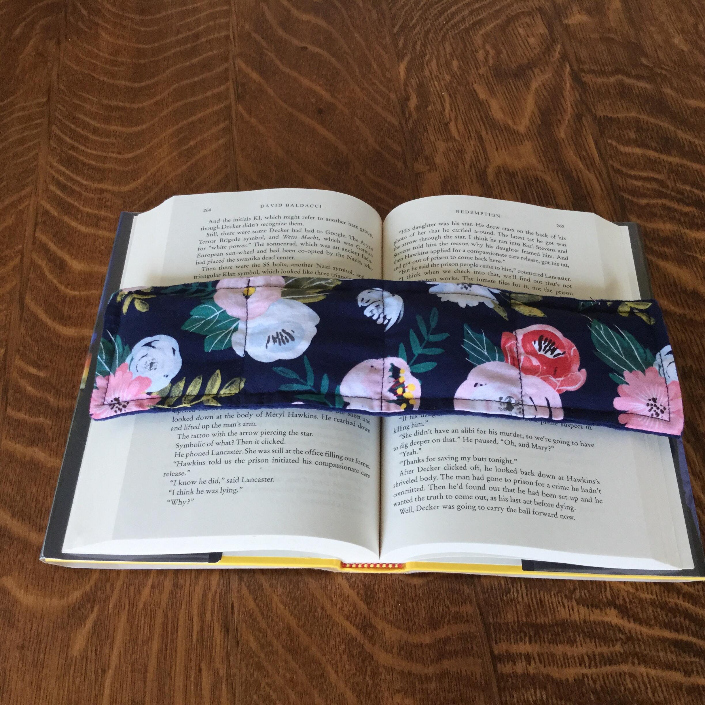 Weighted Fabric Bookmark Book Weight Page Holder Weighted | Etsy
