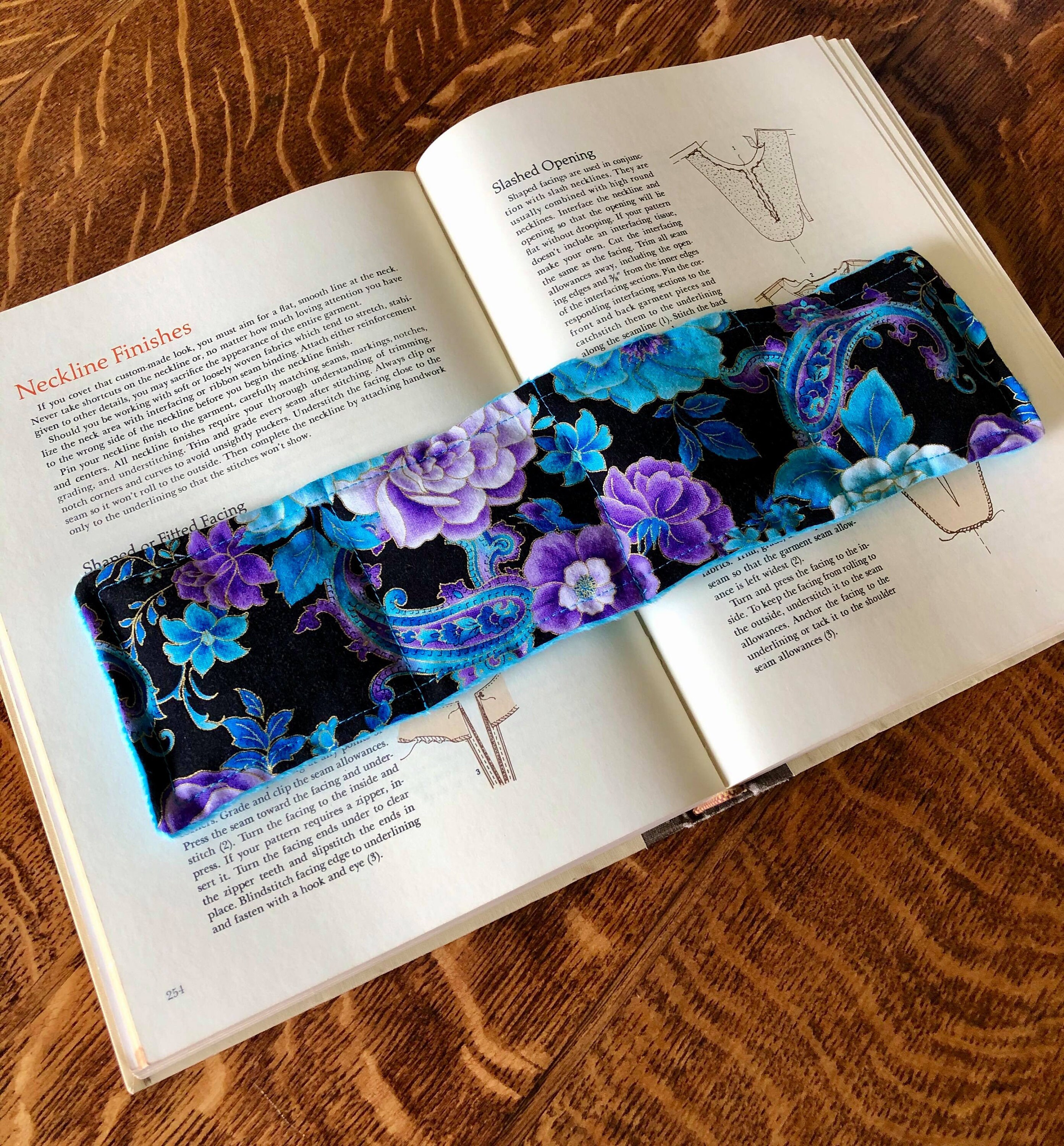 Floral Weighted Bookmark Book Weight Book Page Holder Book | Etsy