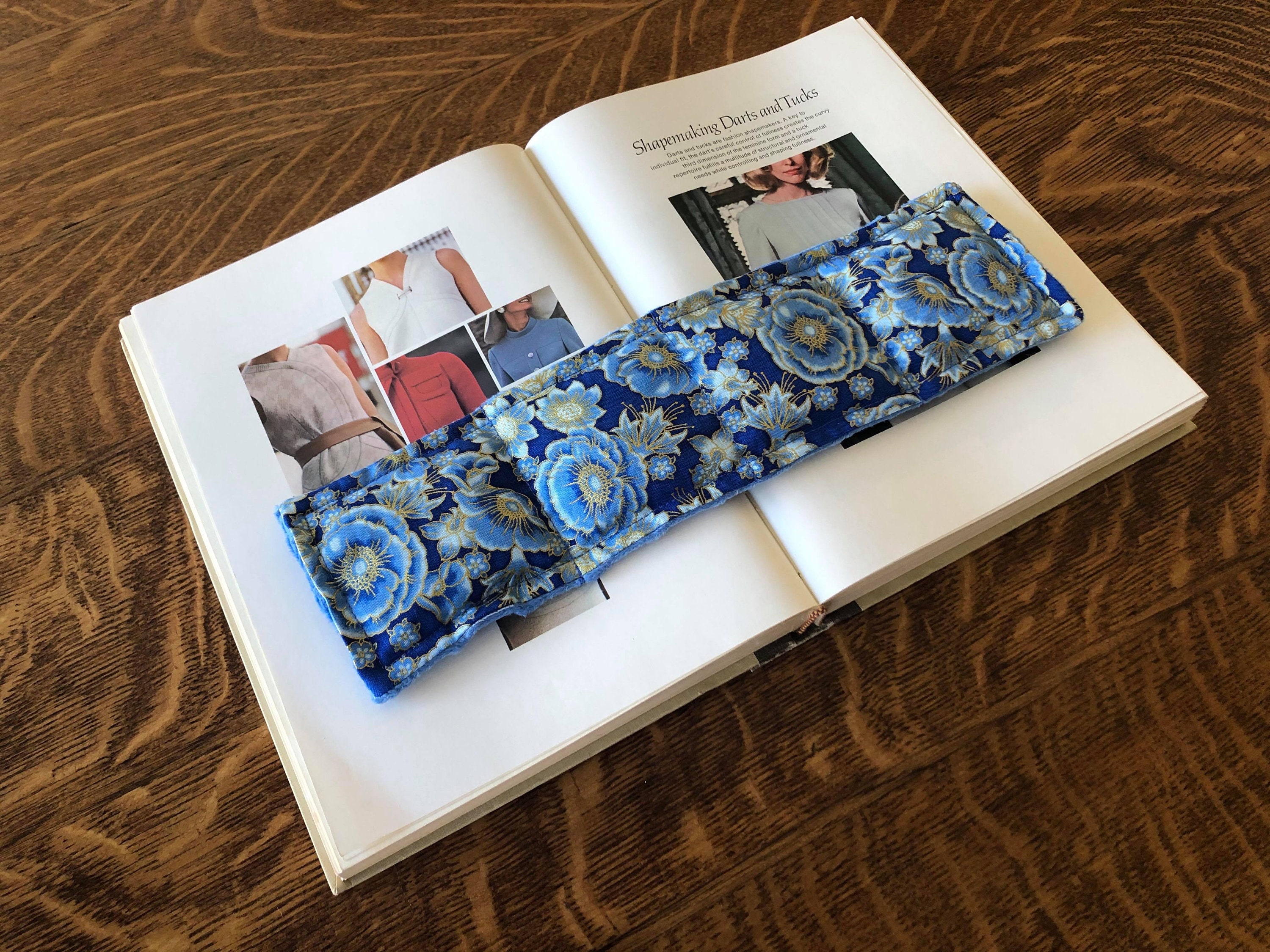 Weighted Fabric Bookmark Book Weight Page Holder Weighted | Etsy